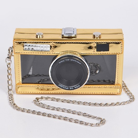 Bags | Camera See Through Clutch | Poshmark